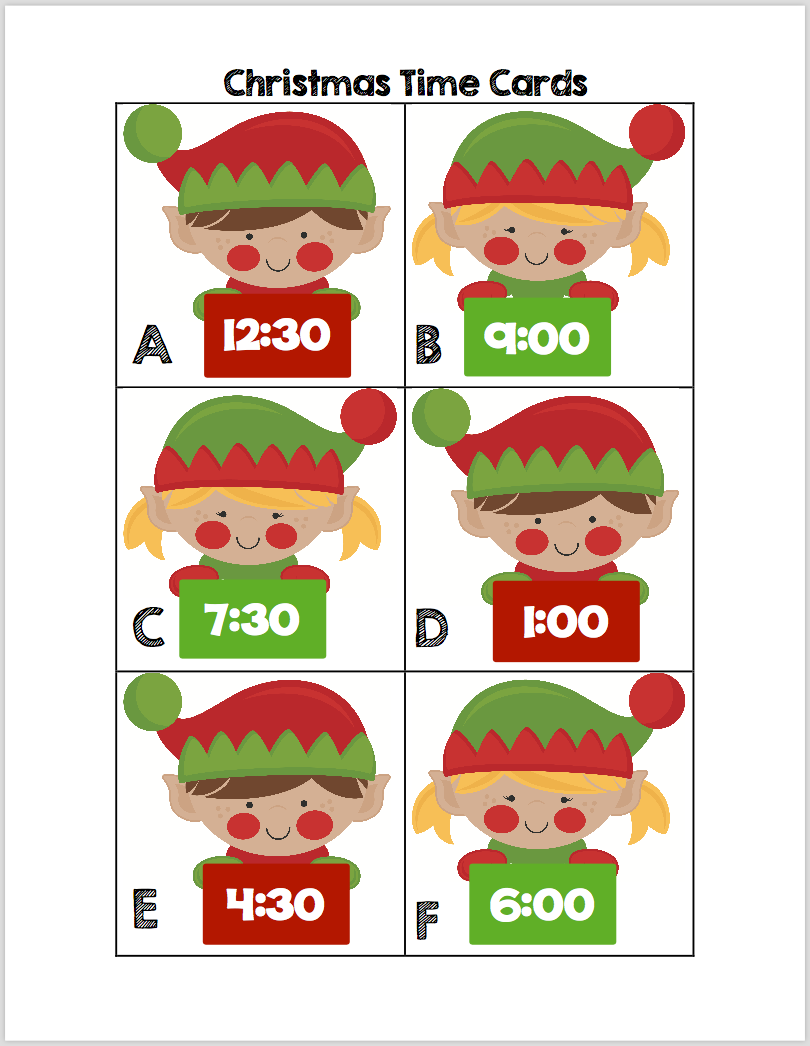 Christmas 1st Grade FREEbies! | Little Learning Lane