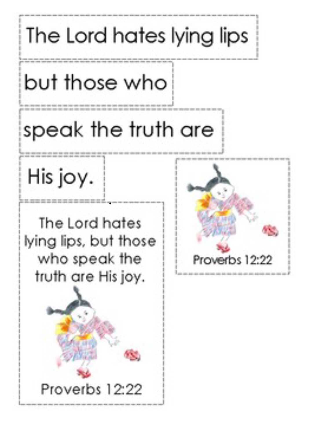 A Pair of Red Clogs | Little Learning Lane